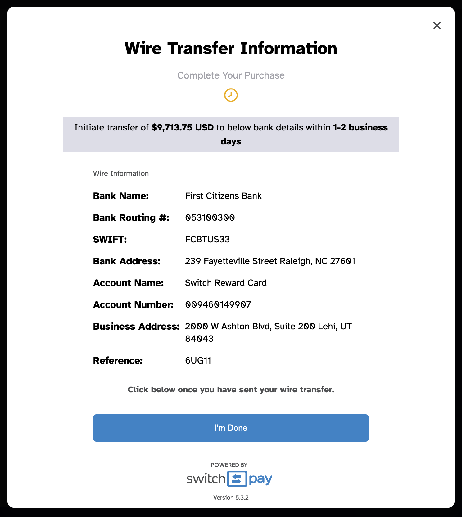 How to Pay with a Wire – Connect